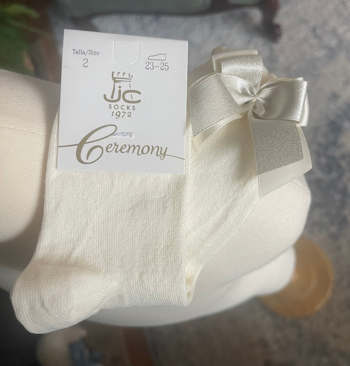 JC Socks - Knee Socks With Shining Bow – Eida Baby